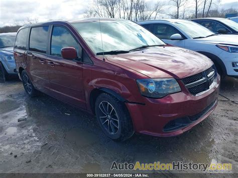 2c4rdgbg3hr849104 Dodge Grand Caravan Se Plus View History And Price