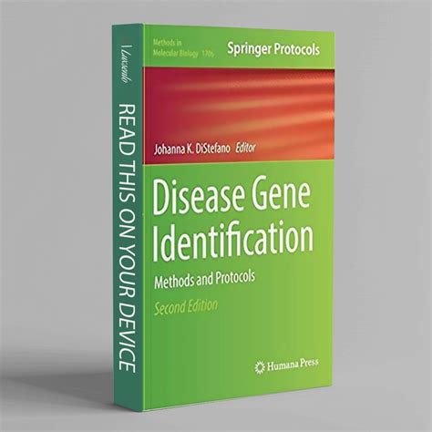 Disease Gene Identification Methods And Protocols 2nd Edition For A