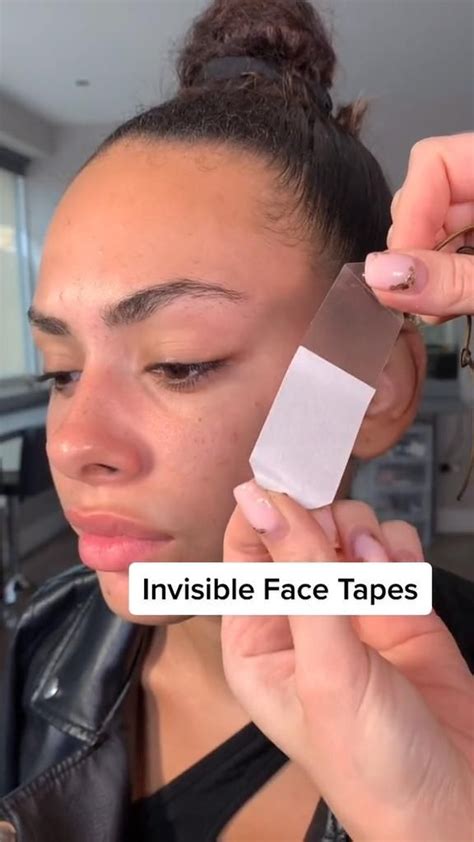 Invisible Face Tape Hack Face Makeup Plastic Surgery Eye Lift Surgery
