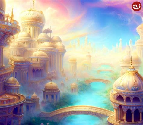 تصاویر بهشت از نظر هوش مصنوعی چه شکلی است؟