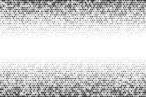 육각형 하프톤 패턴 미묘한 흑백 전환이 있는 추상적인 벌집 그라디언트 디자인 디지털 기술 배경을 위한 기하학적 질감과 동적 그리드 구조 육각형에 대한 스톡 벡터 아트 및