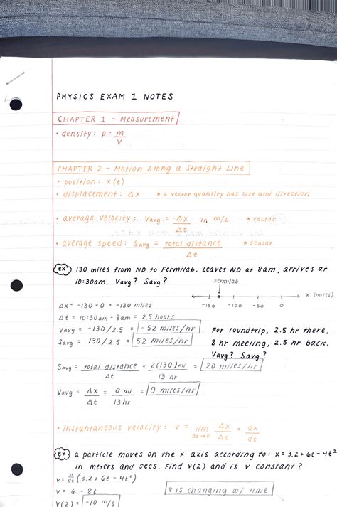 Physics I Exam Notes Course Taught By Professor Mitchell Wayne PHYS Studocu