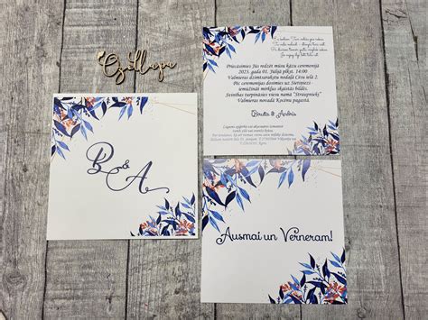 Kāzu Ielūgumi Ozollapas Dizaina Darbnica