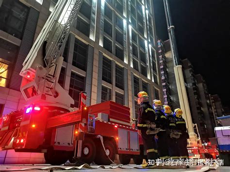石家庄开展夜间高层建筑灭火实战拉动演练 知乎