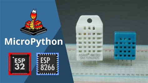 Micropython Esp32esp8266 Avec Capteur De Température Et Dhumidité Dht11dht22