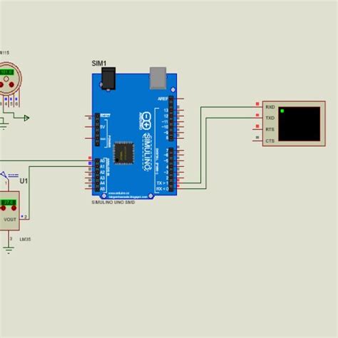 The Developed Circuit By Proteus Design Suite To Test The Most