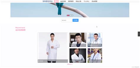 宠物医院网站源码开题 Csdn博客