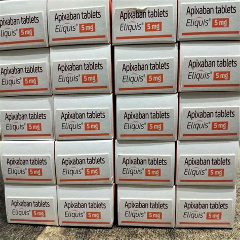 Eliquis 5mg Tablet Packaging Type Box At Rs 1086 In Nagpur Id 7527995