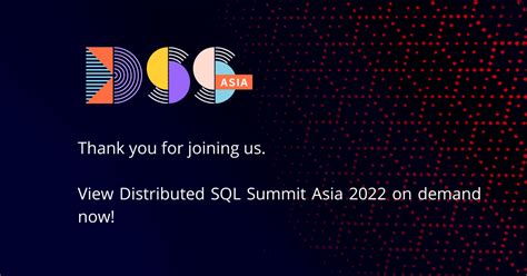 DSS Asia 2022 On Demand