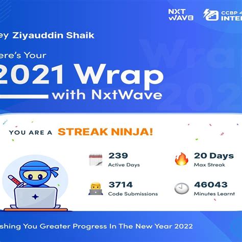 Ziyauddin Shaik On Linkedin Nxtwave Ccbp Nxtwave
