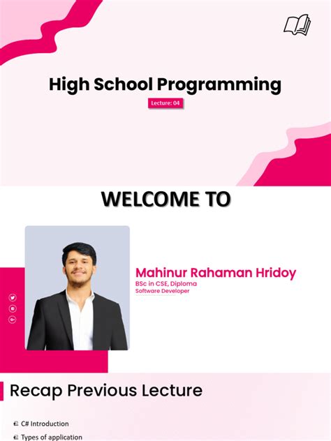 Keywords Variables Constant Type Casting Userinputs Pdf C Sharp Programming Language