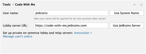 Getting Started With Code With Me Intellij Idea