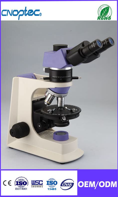 Research Level Transmission Polarizer Microscope Professional Polarizing Microscope And