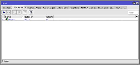 Konfigurasi Ospf Single Area Pada Mikrotik