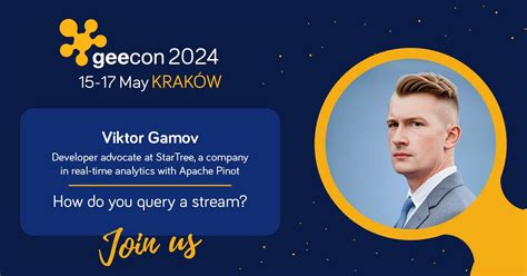 Geecon On Linkedin Were Happy To Have Viktor Gamov On Board Bringing