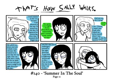 That S How Sally Walks Webcomic