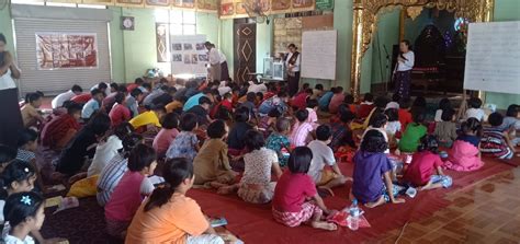 ချမ်းမြသာစည်မြို့နယ်တွင် စာရေးကိရိယာများ လှူဒါန်းပေးအပ်ပွဲ အခမ်းအနား ကျင်းပ Information And