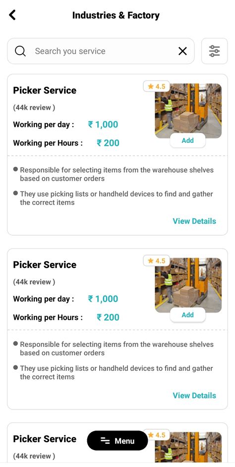 Multi Service App Ui For React Native User And Vendor Apps By K29solutions