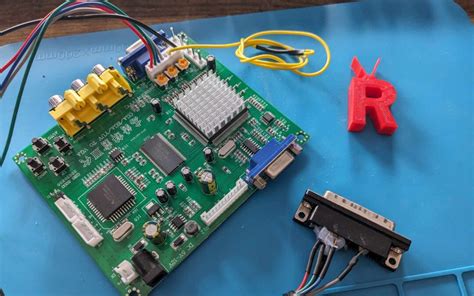 Diy Amiga Vga Adapter Gbs 8200 Part 1 Retro32