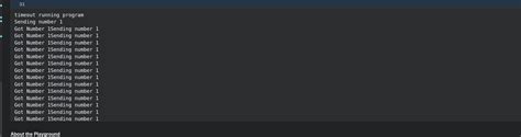 Xplayground Program Continues Running After Timeout · Issue 56543