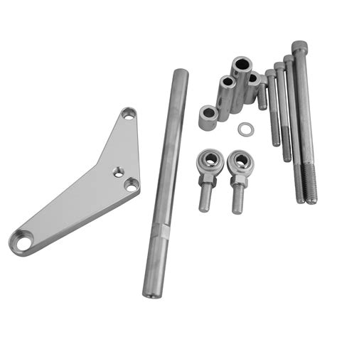 Small Block Ford Adjustable Alternator Bracket 351w Silver Carweb