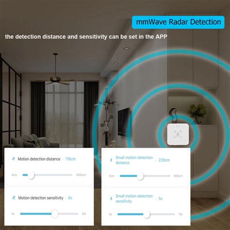 Tuya Zigbee Human Presence Sensor Reliable Distance Detection