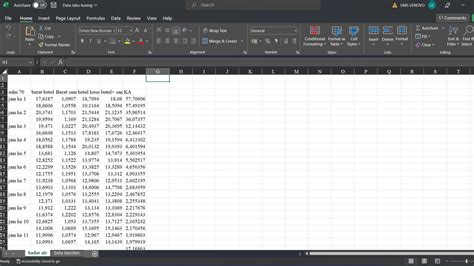 Mengisi Data