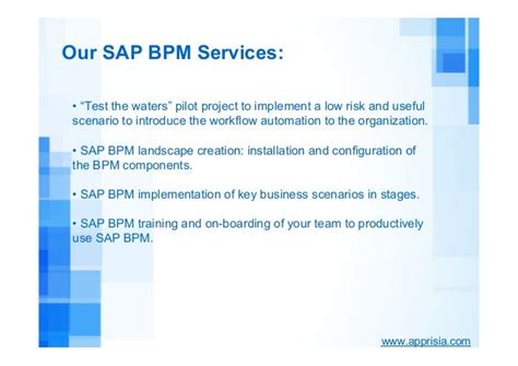 sap netweaver bpm service for automating your business process