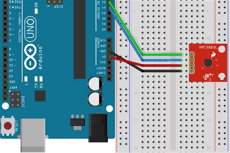 magnetómetro hmc5883l arduino el profe alegría