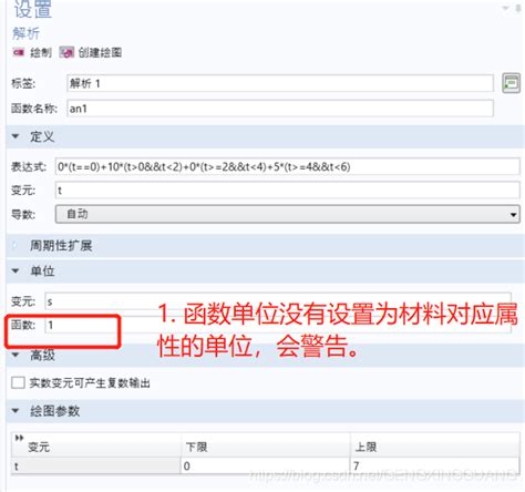 Comsol材料中添加自定义函数的方法comsol分段函数 Csdn博客