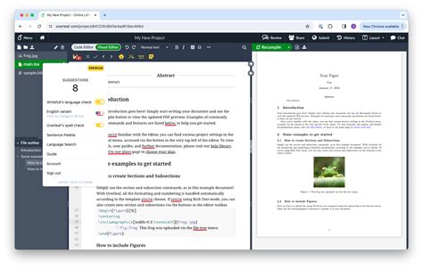 Update Writefull Is Now Integrated With Overleaf No Extension Needed