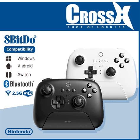 8bitdo Ultimate Wireless Gamepad Charging Dock Wired Wireless Compatible For Switch Pc Mac