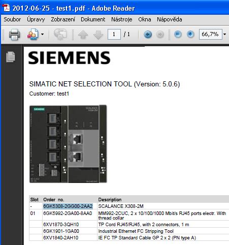 Simatic NET Selection Tool online konfigurátor Automatizace HW cz