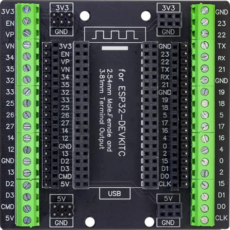placa de expansi n esp32 compatible con esp32 wifi placa de desarrollo