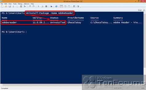 Powershell Packagemanagement Oneget Install Apps From Command Line
