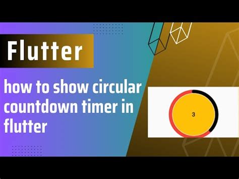 How To Show Circular Countdown Timer In Flutter RealNameHidden