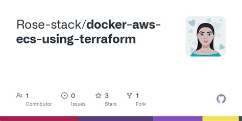 github rose stack docker aws ecs using terraform