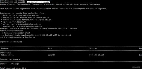 Linux 安装mysqlARM架构 mysql arm linux CSDN博客
