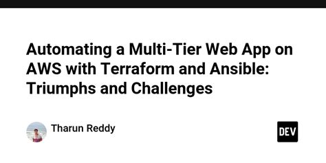 automating a multi tier web app on aws with terraform and ansible