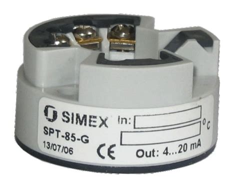 DIN Rail Mount Temperature Transmitter RTD Analog RITM Industry