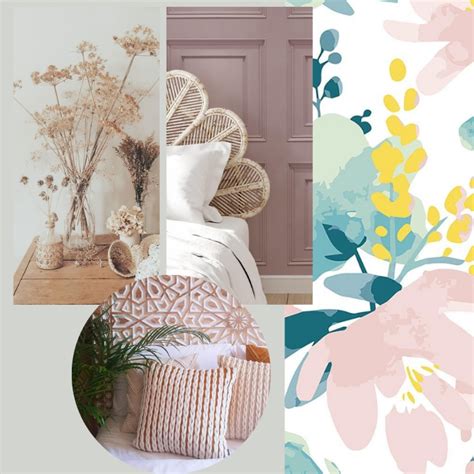 Boho Chic Wallpaper Modern Boho Chic Pattern Wall Paper Mural Buy At