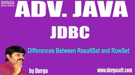 Adv Java Jdbc Session 188differences Between Resultset And Rowset