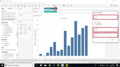 How To Sort By Any Measure In A Tableau Table Edureka Community
