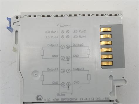 Beckhoff KL4034 4x Analog Output 4 Channel Bus Terminal PLC GPM Surplus