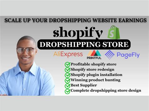 Create Shopify Dropshipping Website Shopify Store Design Shopify Redesign Upwork
