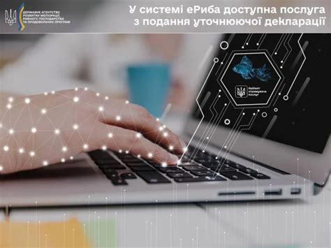 У системі еРиба доступна послуга з подання уточнюючої декларації