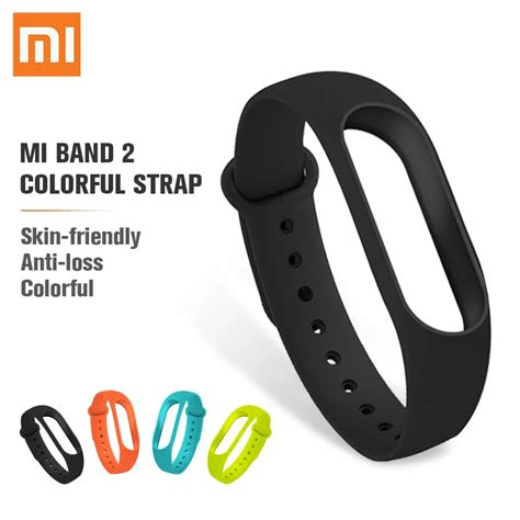 Original Colorful Silicone Xiaomi Wristband Bracelet New Fashion Light Xiaomi Band Fitness