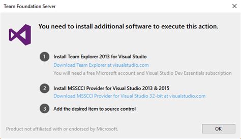 Team Foundation Version Control Tfvc Ranorex
