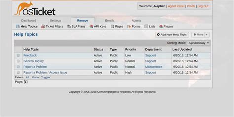 How To Install Osticket On Ubuntu 20041804 Linux Computingforgeeks