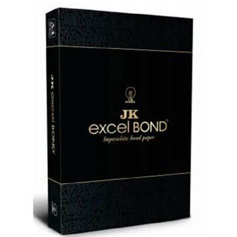 A4 Jk Excel Bond Paper 70 Gsm Gsm Less Than 80 At ₹ 85 Pack In